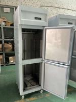China Kitchen Upright Fridge With 14-Trays Inside Commercial Bakery Equipment Guangzhou Equipment Manufacturer for sale