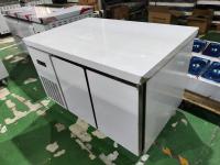 China 1.2M Commercial Undercounter Chiller Refrigerator  Workbench For Kitchen Guangzhou Factory  Stainless Steel Worktable for sale