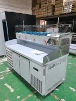 China Pizza Pre Table Refrigerator With Drawers Commercial Kitchen Salad Workbench for sale