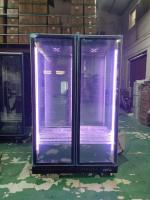 China Commercial Upright Refrigerator Beverage Cooler Display Fridge With Glass Door for sale