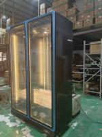 China Commercial Upright Refrigerator Beverage Cooler Display Fridge With Glass Door for sale