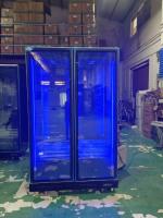 China Commercial Upright Refrigerator Beverage Cooler Display Fridge With Glass Door for sale