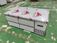 China Customized Drawers Counter Top 4-drawer Under Counter Chiller for sale