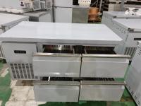China Commercial Drawers Counter Top 4-drawer Under Counter Kitchen Workbench Refrigerator for sale