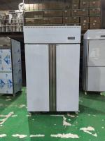 China Commercial 2 Doors Upright Chiller Stainless Steel 304 Kitchen Fridge for sale