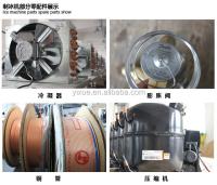 China Commercial Cube Ice Machine 454kg Daily Capacity Water Cooled for sale