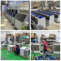 China Commercial Ice Cube Machine 910KG Daily Output 480KG Storage for sale