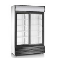 China Efficient Cooling 400W 240V Glass Door Beverage Refrigerator for sale