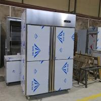 China Automatic Defrost R404A 1000L 4 Door Fridge Freezer for sale