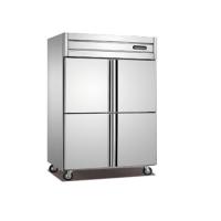 China 2000mm 550W Commercial Stainless Steel Refrigerator Freezer for sale