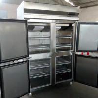 China 2000mm 550W Commercial Stainless Steel Refrigerator Freezer for sale