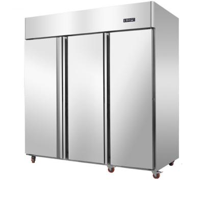 China ODM R134A Commercial Stainless Steel Refrigerator Freezer for sale