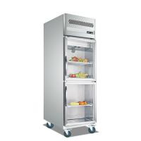 China 260W Self Closing Single Door Upright Chiller for sale