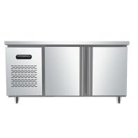 China 2 Door 1.8m Commercial Stainless Steel Refrigerator Freezer for sale