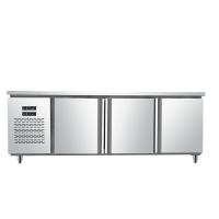 China 6ft 550L Commercial Stainless Steel Refrigerator Freezer for sale