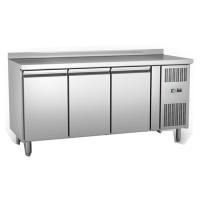 China 6ft 550L Commercial Stainless Steel Refrigerator Freezer for sale