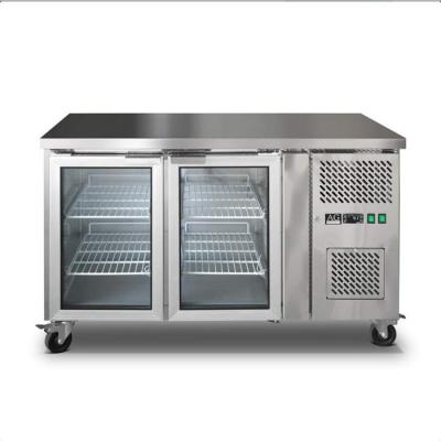 China 450L 60Hz Commercial Stainless Steel Refrigerator Freezer for sale