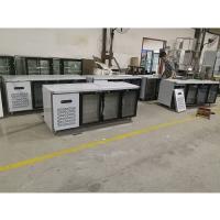 China Smooth Surface 300W 3 Door Under Counter Chiller for sale