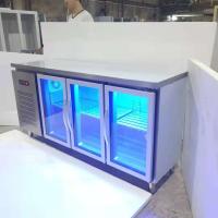 China Smooth Surface 300W 3 Door Under Counter Chiller for sale