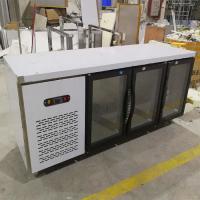 China CE 550L Commercial Stainless Steel Refrigerator Freezer for sale