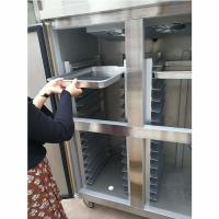 China CE Auto Defrost Upright Commercial Fridge Freezer for sale