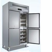 China CE Auto Defrost Upright Commercial Fridge Freezer for sale
