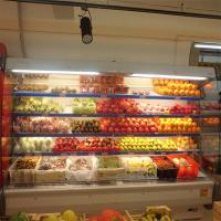 China 2M 1896W Supermarket Refrigeration Equipments For Fruit for sale