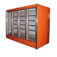 China Glass Door 380V Supermarket Refrigeration Equipments for sale
