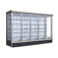 China Glass Door 380V Supermarket Refrigeration Equipments for sale