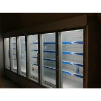 China 380V 1600L Multideck Glass Beverage Cooler For Supermarket for sale