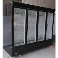 China 380V 1600L Multideck Glass Beverage Cooler For Supermarket for sale