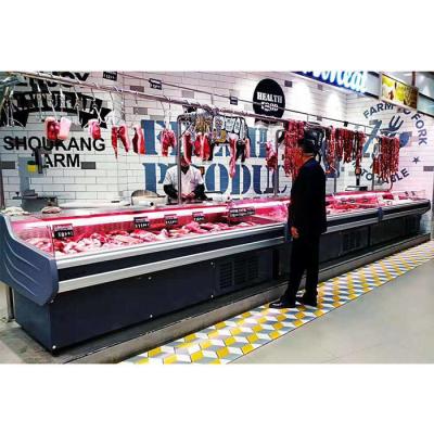 China Supermarket Kimchi 160L Commercial Fridge Freezer for sale