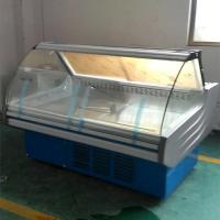 China LED Lighting 5ft Curved Glass Deli Case For Display for sale
