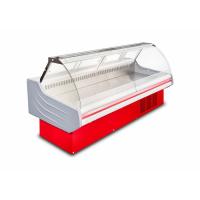 China LED Lighting 5ft Curved Glass Deli Case For Display for sale