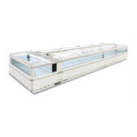China Top Open Commercial Deep Fridge For Display Frozen Food for sale