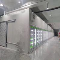 China 700mm Door R404a Walk In Cooler Freezer for drink Display for sale