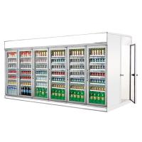 China 700mm Door R404a Walk In Cooler Freezer for drink Display for sale
