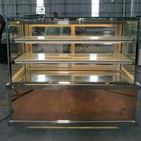 China 950W Commercial Bakery Equipments 2m 3 Tier Refrigerated Cake Display Cabinets for sale