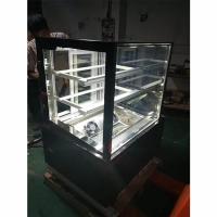 China 950W Commercial Bakery Equipments 2m 3 Tier Refrigerated Cake Display Cabinets for sale