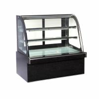 China Front Curved Glass 1500*760*1250mm Bakery Display Refrigerator for sale