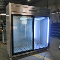 China Sliding Glass Door 900W 1300L Commercial Fridge Freezer for sale