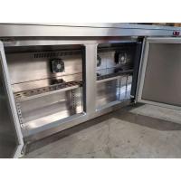 China Salad Display 300W Commercial Fridge Freezer for sale