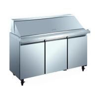 China Fan Cooling 350L Salad Bar Display Fridge for restaurant for sale