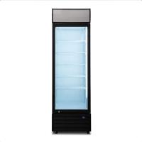 China CB Upright 360L Single Glass Door Fridge for drink for sale