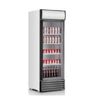 China CB Upright 360L Single Glass Door Fridge for drink for sale