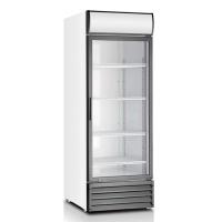 China Fan Cooling Commercial Glass Door Coolers 360L Convenience Store Display Cooler for sale