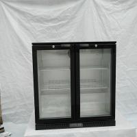 China Twin Door 210 litres 520mm Under Counter Bottle Coolers for sale