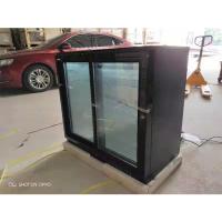 China 2 Sliding Door 190W 208L Under Counter Bar Refrigerator for sale