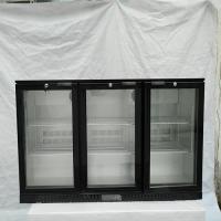 China Glass Door Konor 330L Under Counter Bar Fridge For Hotel for sale