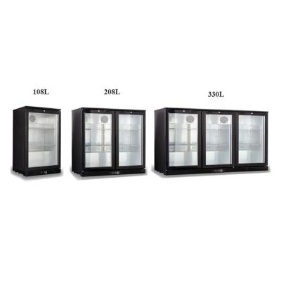 China Fan Cooling 50Hz 138L Under Counter Bar Refrigerator for sale